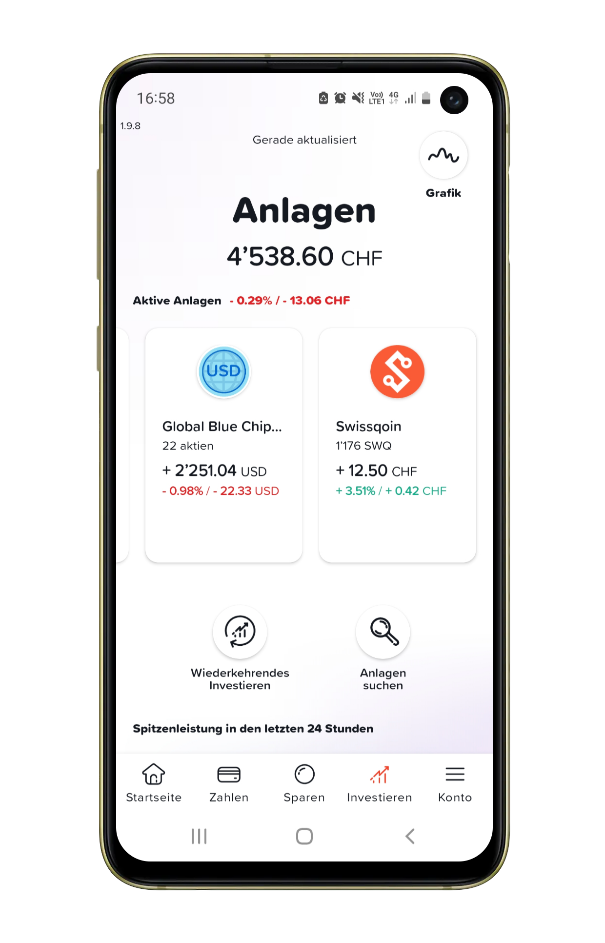 How-to: Sparplan mit der Yuh App einrichten - Sackgeld.com