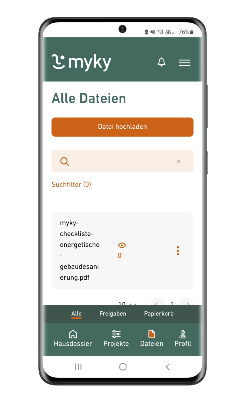 Myky App für den Wohneigentümer im Test - Sackgeld.com